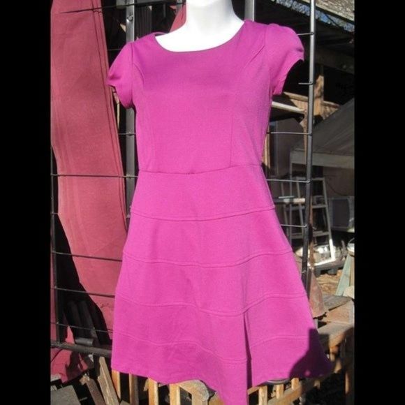 BCX | Dresses | Magenta Pink Bcx Girl 4 Dress Form Fitting Top Bands ...